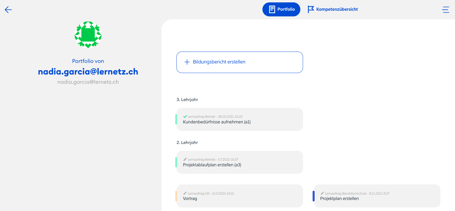 2.8 Rédiger un rapport de formation – Berufscockpit